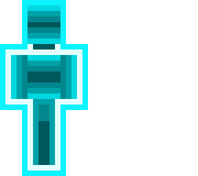 Blue Wavy Pattern | Minecraft Skin