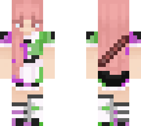 female zyph but with a maid outfit | Minecraft Skin