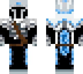 Frostborn In Suit | Minecraft Skin