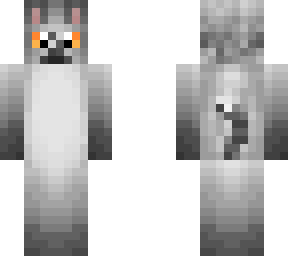 Grey Cat | Minecraft Skin