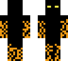 Lava man | Minecraft Skin