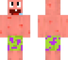 Lostninja2017's Patrick Star skin (reupload) | Minecraft Skin