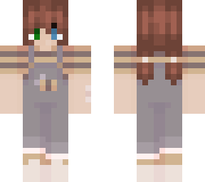my personal skin bee overalls | Minecraft Skin