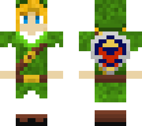link ocarina of time | Minecraft Skins