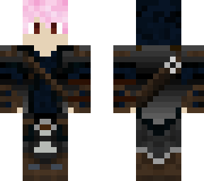 pink hooded archer | Minecraft Skin