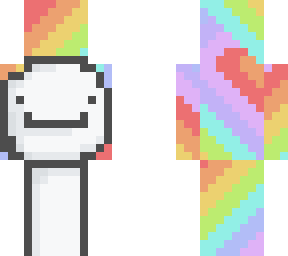 Rainbow DREAM | Minecraft Skin