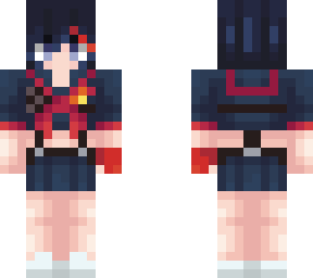 Ryuko Matoi Minecraft Skins