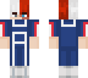 Shoto Todoroki Bnha Minecraft Skins