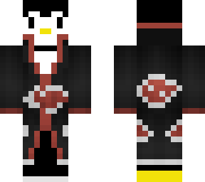 Akatsuki penguin | Minecraft Skin