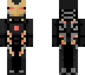 Black Nanotech | Minecraft Skin
