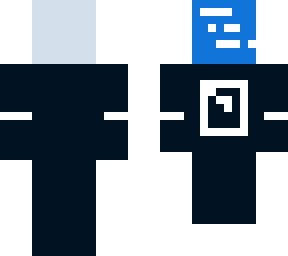 Blue Screen | Minecraft Skin