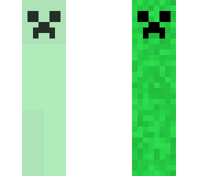 Creeper and exploding creeper skin | Minecraft Skin