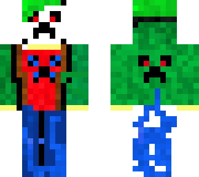 creeper warier mop arena | Minecraft Skin