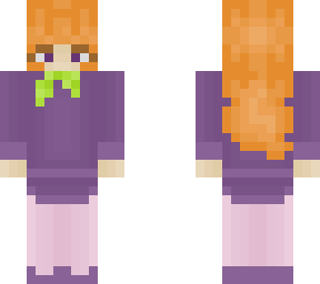 Daphne (Scooby-doo) :} | Minecraft Skin