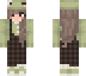 Froggy Girl -Fixed | Minecraft Skin