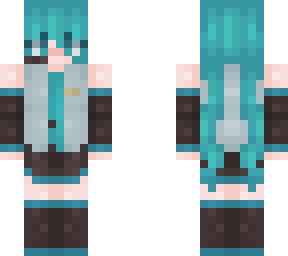 hatsune miku | Minecraft Skins