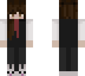 knee but in a suit | Minecraft Skin