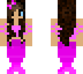Mermaid (Original by: XDyeetmonkey) (Redesigned) | Minecraft Skin