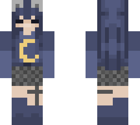 Moon Cat Girl | Minecraft Skin
