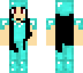 My diamond armour set | Minecraft Skin