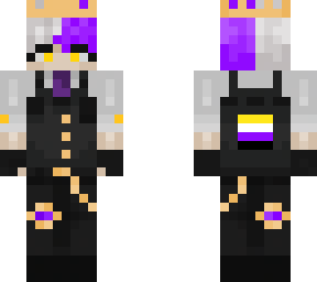 Non Binary Pride Skin | Minecraft Skin