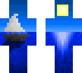 Ocean scene | Minecraft Skin
