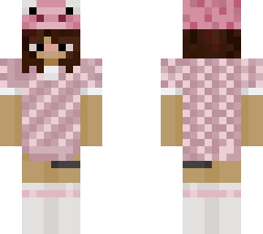 pink pig girl | Minecraft Skin