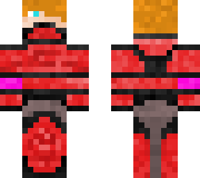 red raptor | Minecraft Skin