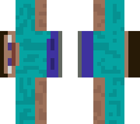 sideways steve | Minecraft Skin