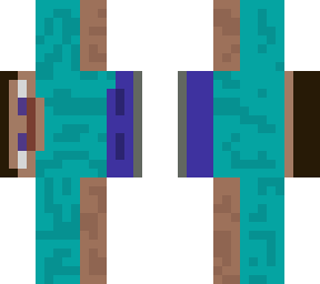 sideways steve | Minecraft Skin