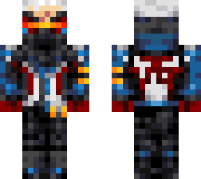 Soldier 76 | Minecraft Skin