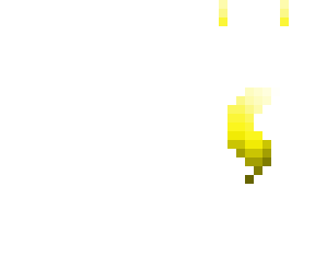 Wolf Tail Base (Yellow / Gold) | Minecraft Skin