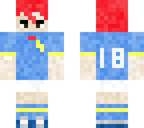 Inazuma Eleven Minecraft Skins