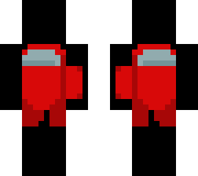 Among Us red Imposter!!!! | Minecraft Skin