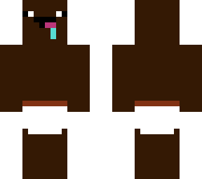 brown drooling baby | Minecraft Skin