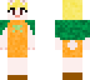 carrot one piece | Minecraft Skins