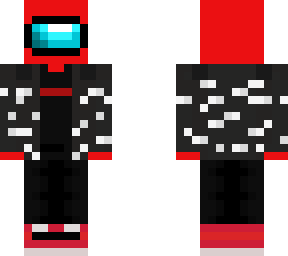 Drippy Among us Red sus | Minecraft Skin