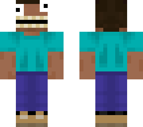 funny Steve with funny teeth(does have face to make it look better ...