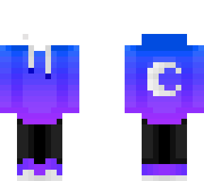 hoodie template | Minecraft Skin