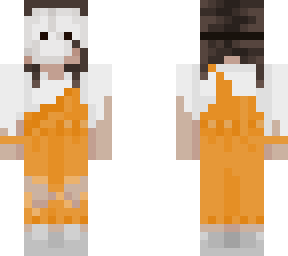 Masked female prisoner | Minecraft Skin