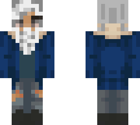 white beard | Minecraft Skin