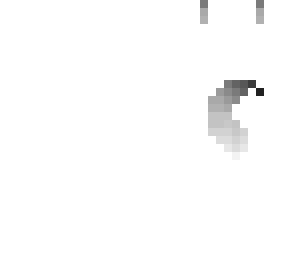 wolf Tail Base (White To Grey) | Minecraft Skin