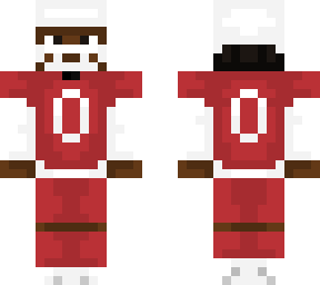 Cardinals Football Player Minecraft Skins