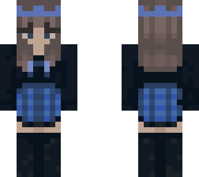 cute blue dress | Minecraft Skins