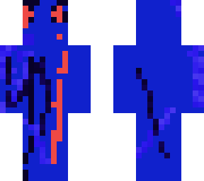 Blue demon | Minecraft Skin