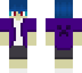 Blue jacket | Minecraft Skin