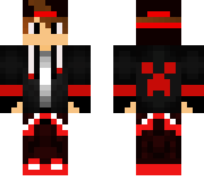 Chico genial Con Gorra negra | Minecraft Skin