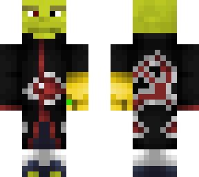 communist infinity akatsuki shrek | Minecraft Skins