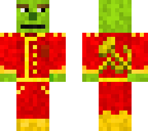 Communist Shrek | Minecraft Skin