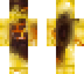 Demon Yellow Steve | Minecraft Skin